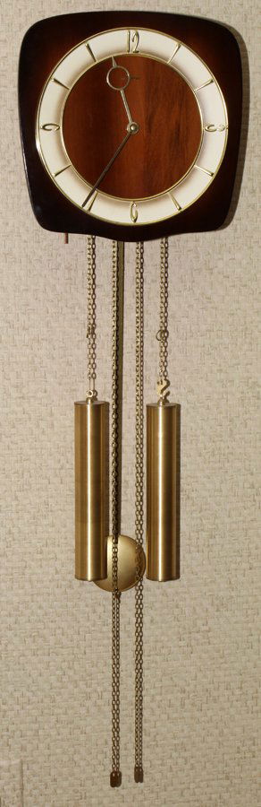 BUCHERER WALL CLOCK, 40" X 11" - May 18, 2012 | DuMouchelles in MI