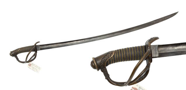 M1860 Us Enlisted Cavalry Saber.