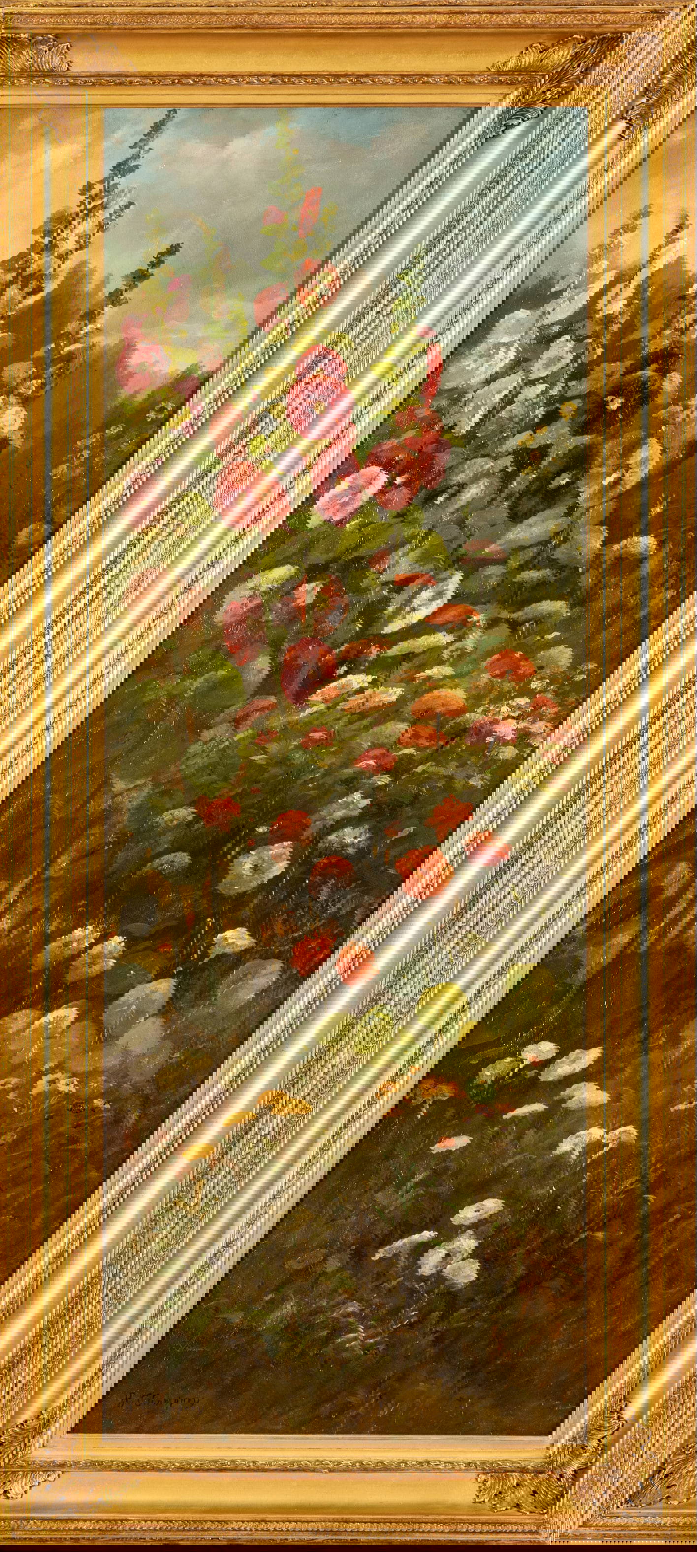 Benjamin Champney (american, 1817-1907) Oil On Panel, Ca. 1875 ...