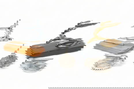 Chevrolet, Pontiac And Accessory Motor Mascots, Ca. 1930s, 10 Pcs