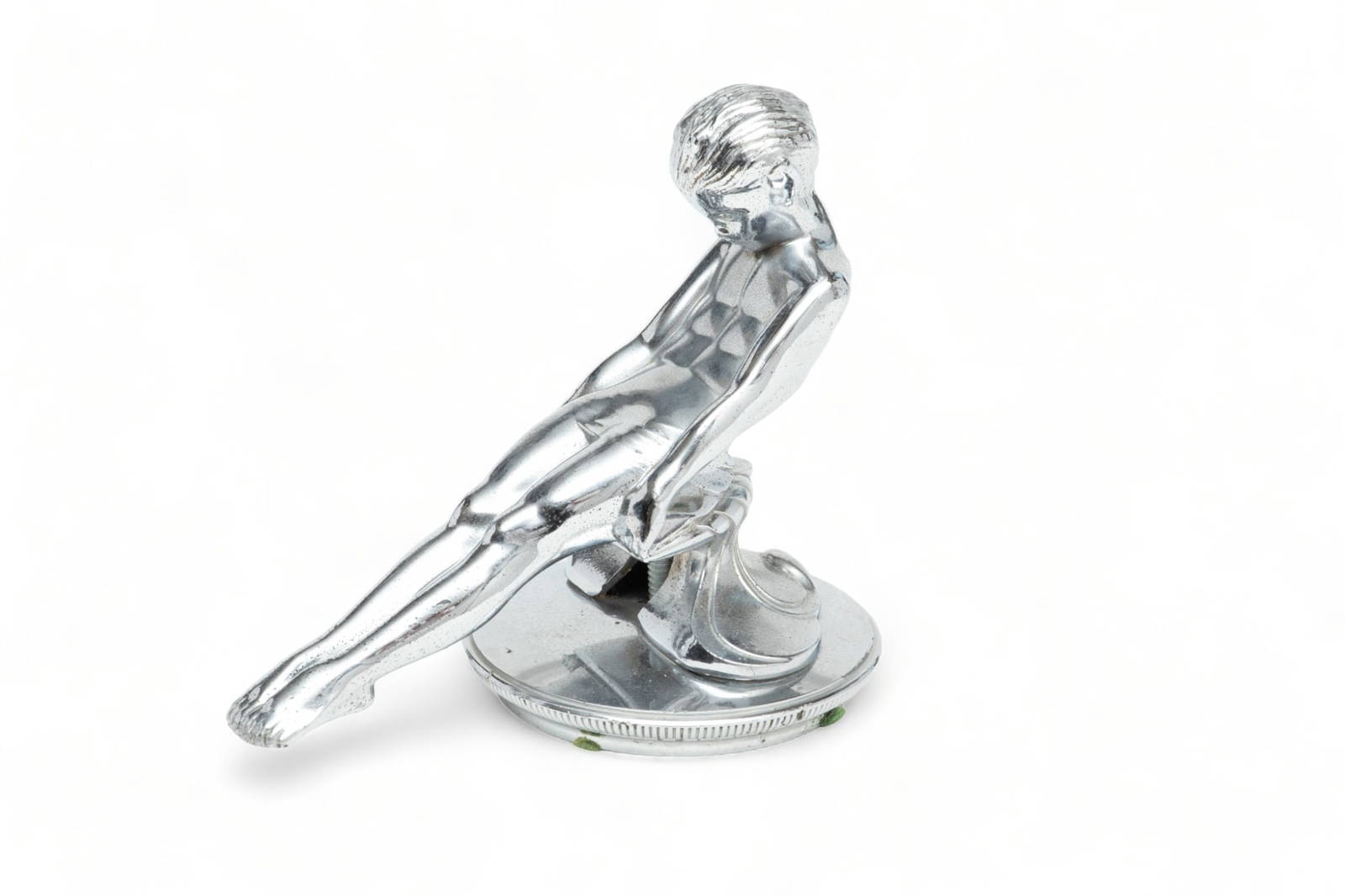 Packard Motor Car Company Adonis Motor Mascot, Ca. 1932, H 5.5" W 3.75 ...