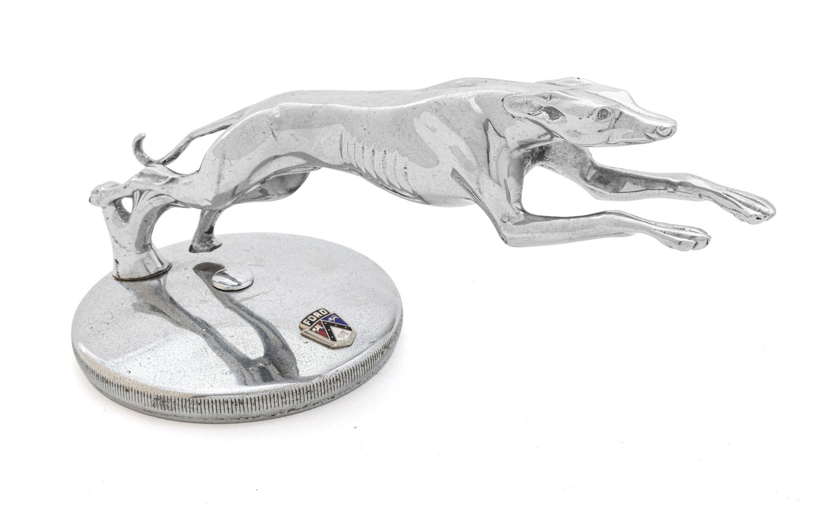 Ford Motor Company Greyhound Motor Mascot, Ca. 1930s, H 4.25" W 3.5" L ...