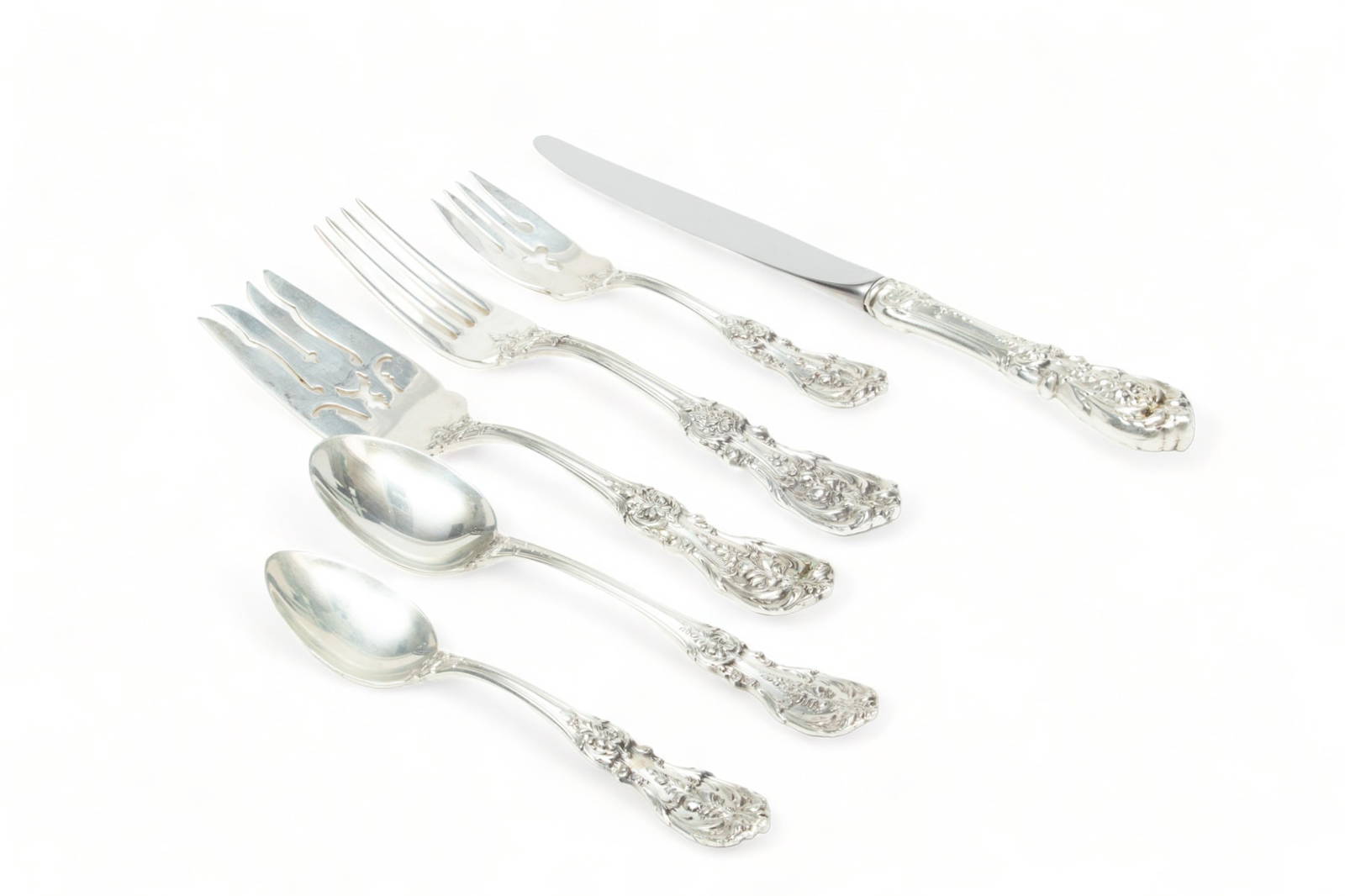 Reed & Barton, Francis I Pattern Sterling Silver Dinner Service For ...