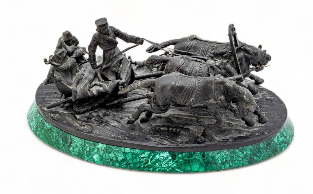 Vassili Yacovlevitch Grachev (russian, 1831-1905) Bronze Sculpture ...