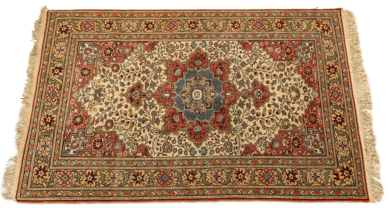 Persian Goraban Hand Woven Oriental Rug Ca. 1950-1960, W 4' 9'' L 7' 5 ...