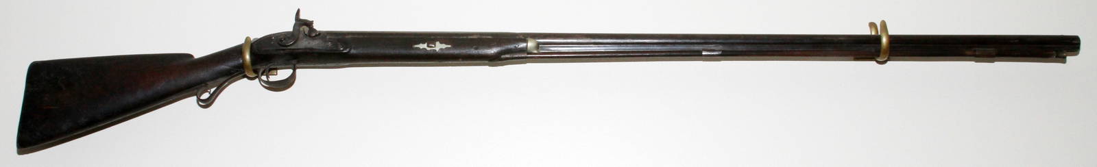 Percussion Cap Rifle, Circa 1840's, L 57 1/2" Overall, 41 2/3" Barrel ...