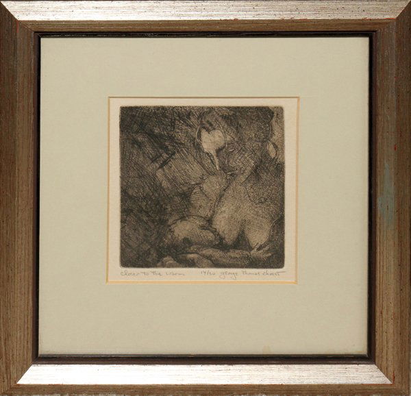 101324: GEORGE THOMAS CHREST (20TH C.), ETCHING, #14/30 - Oct 13, 2012 ...