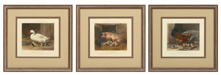 A Group Of Three Thomas Rajkovich Architectural Prints Auction