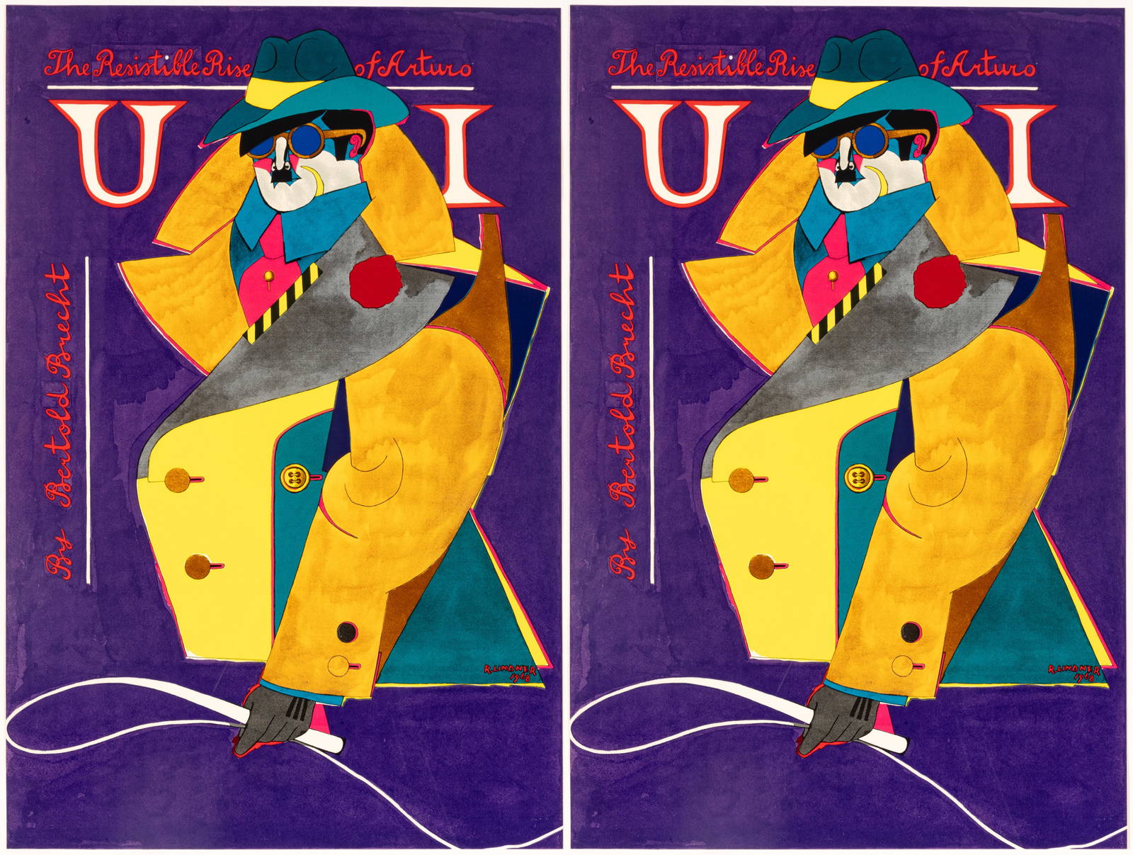 Richard Linder (american/german, 1901-1978) Offset Lithograph Posters ...