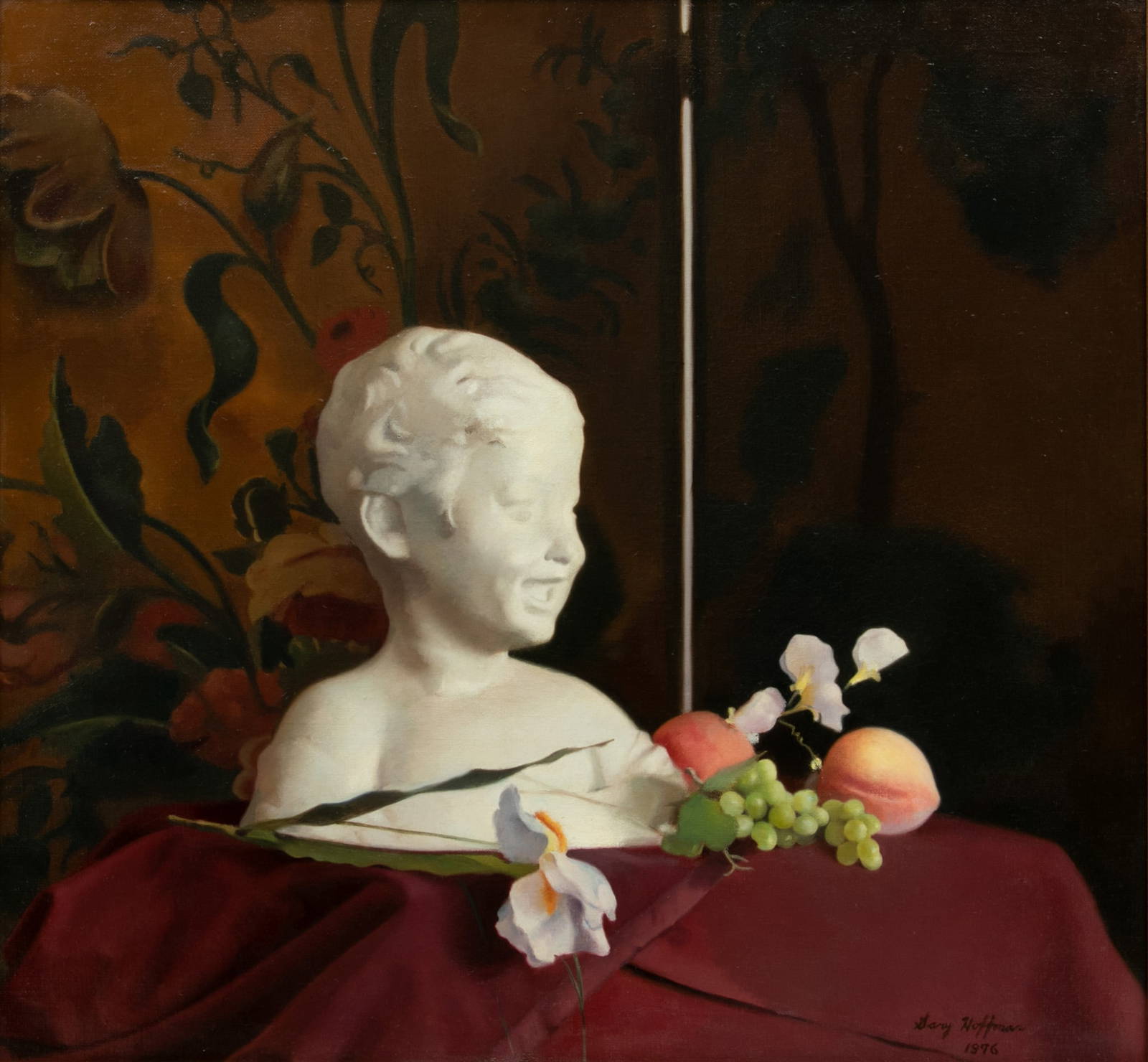 Gary David Hoffmann (american, B. 1947) Oil On Canvas, 1976, 'still ...