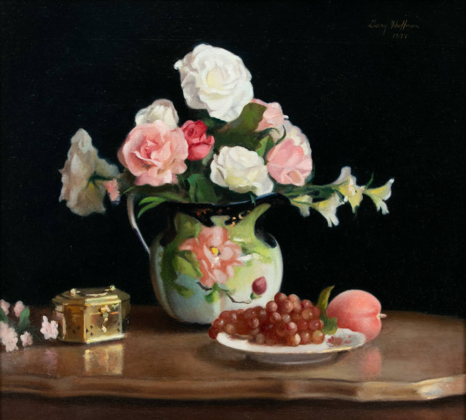 Gary David Hoffmann (american, B. 1947) Oil On Canvas, 1977, 'still ...