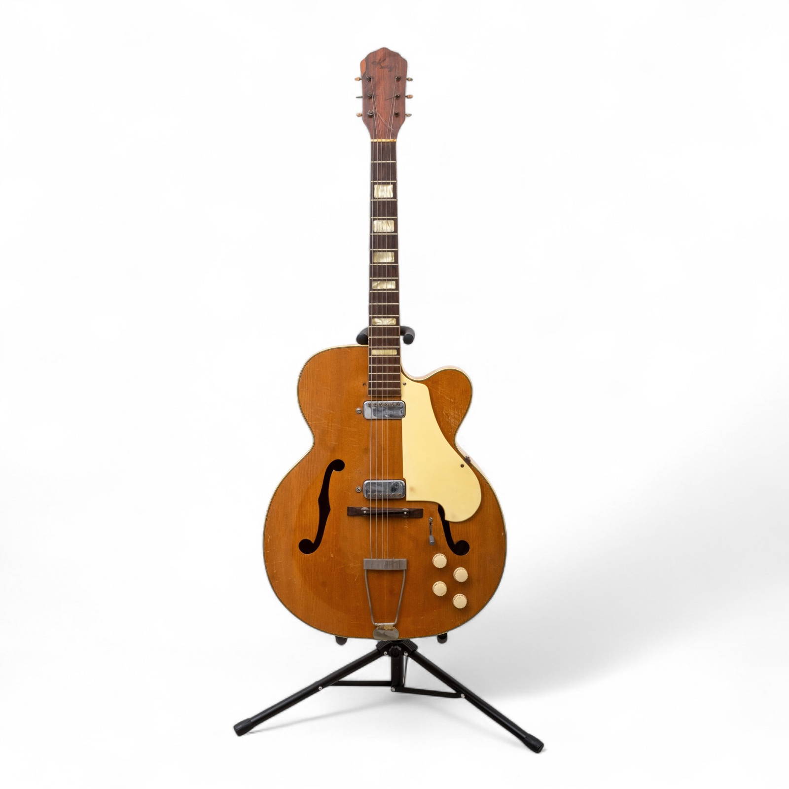 Kay Musical Instrument Co. K-192 Archtop Hollow Body Electric Guitar ...
