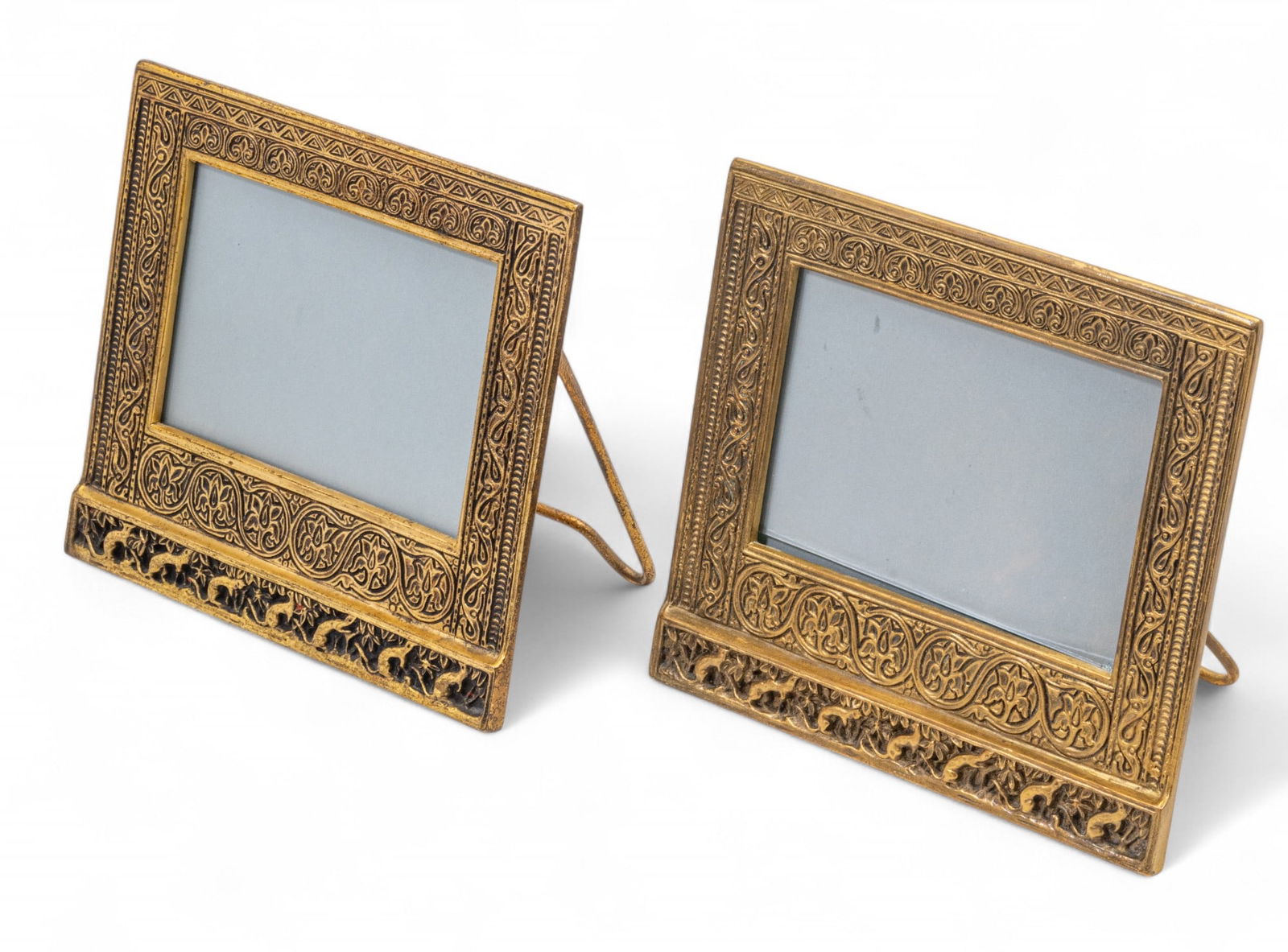 Tiffany Studios (new York) 'venetian' Bronze Dore 1648 Easel Calendars ...