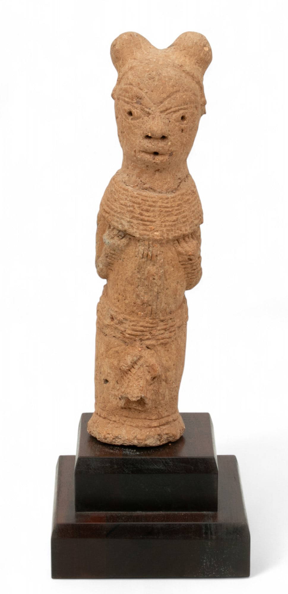 Nigeria, Nok Style Terra Cotta Head And Torso H 14.5" W 4" Depth 3" Auction