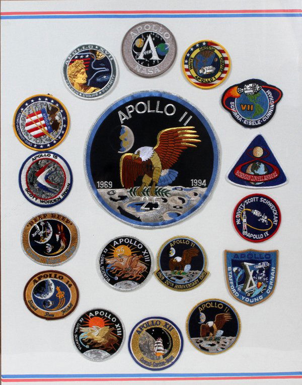 APOLLO SPACE PROGRAM, CREW MISSION PATCHES