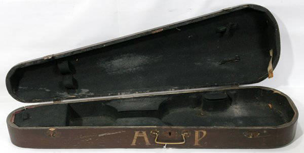 ANTIQUE WOOD VIOLIN CASE - Mar 17, 2013 | DuMouchelles in MI