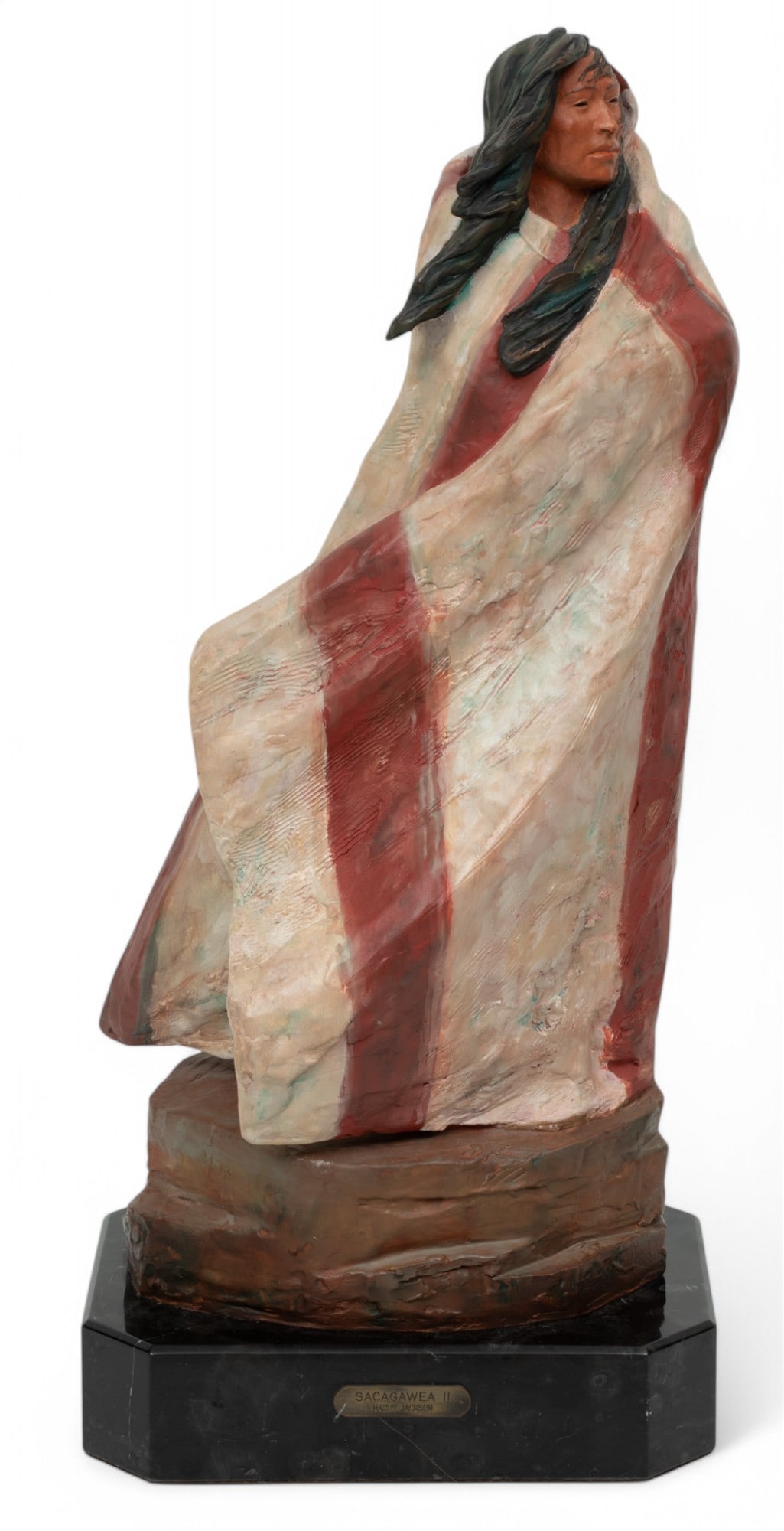 Harry Jackson (american, 1924-2011) Painted Bronze Sculpture 1989 ...