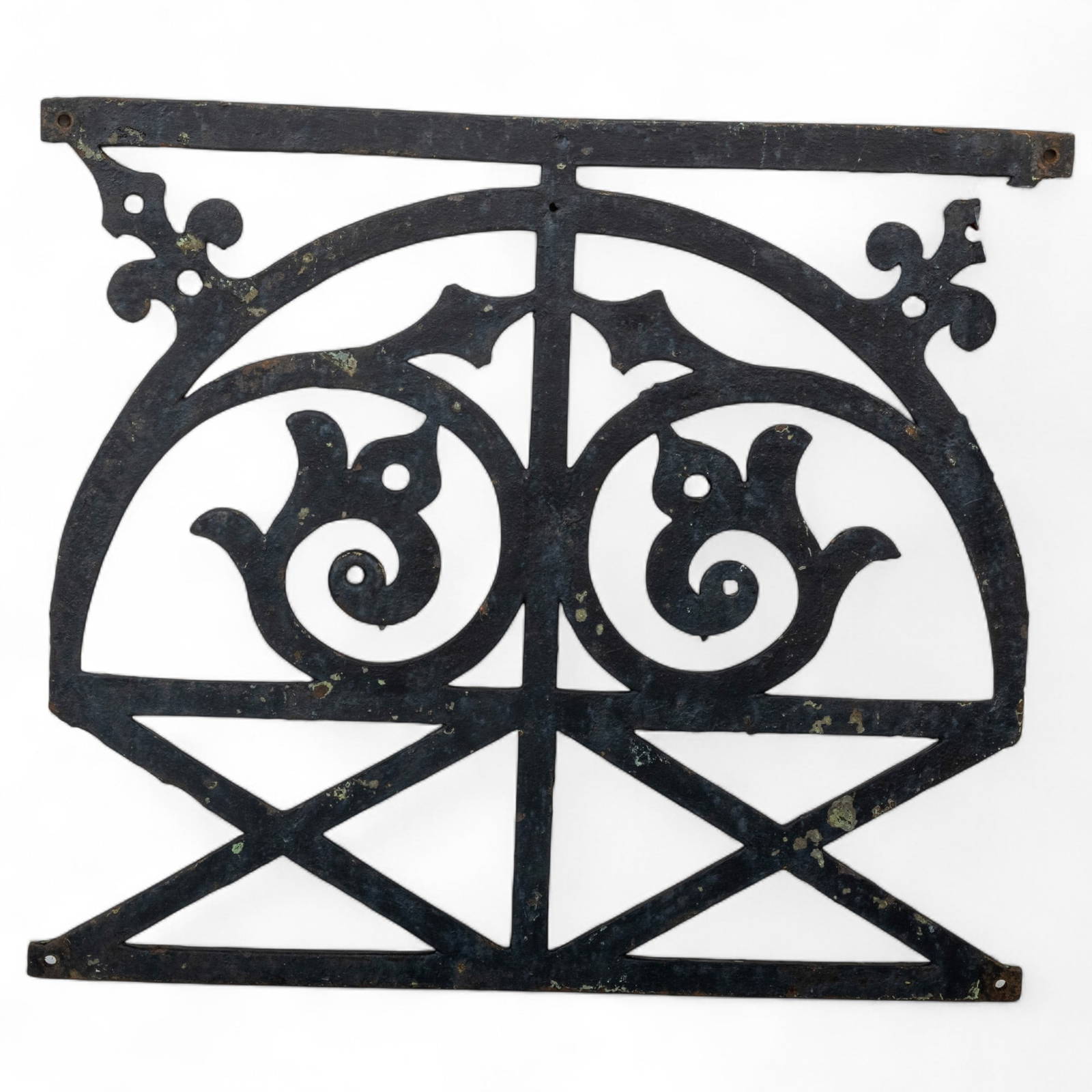 American Cast Iron Cresting From The Original Detroit City Hall H 25" W ...