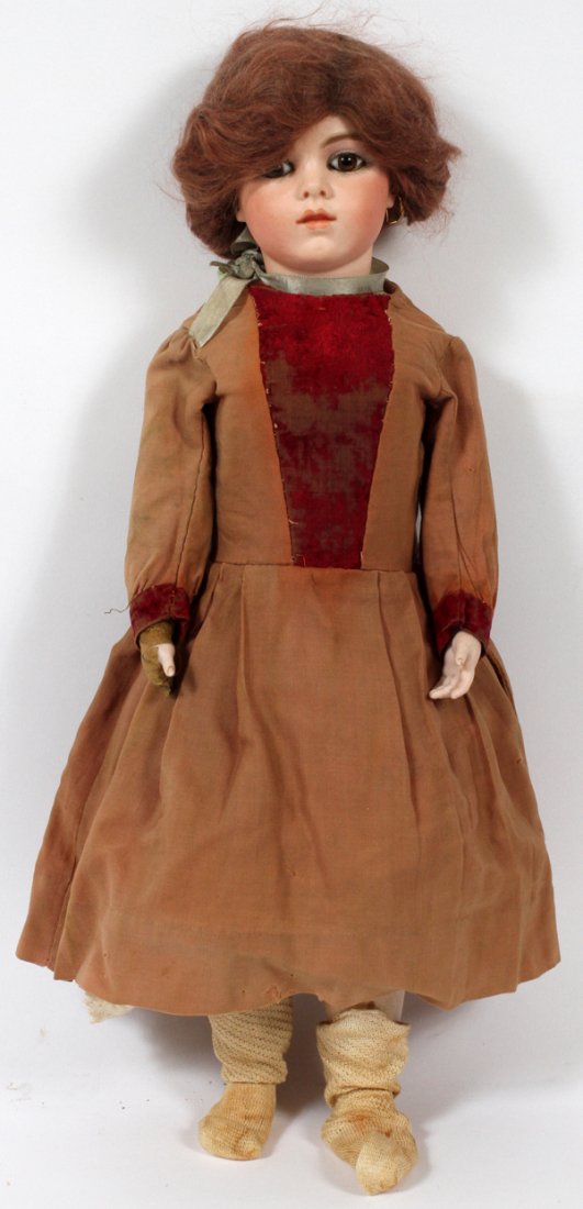 BRU JNE. & CIE., FRENCH BISQUE 'BEBE' DOLL 1880