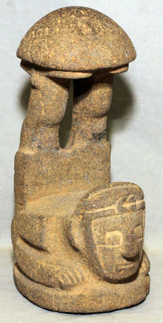 PRE-COLUMBIAN, CARVED STONE, MALE FIGURE, H 14" - Sep 20, 2013 ...
