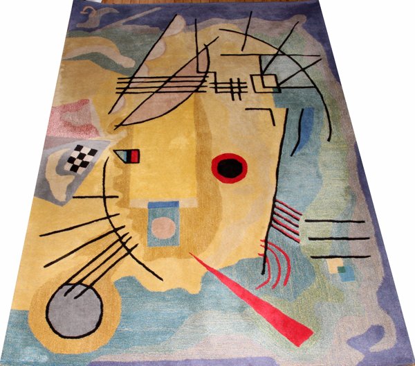 Guggenheim Art Collection Hand Woven Wool Rugs