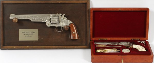 Franklin Mint Buffalo Bill Wyatt Earp Revolvers