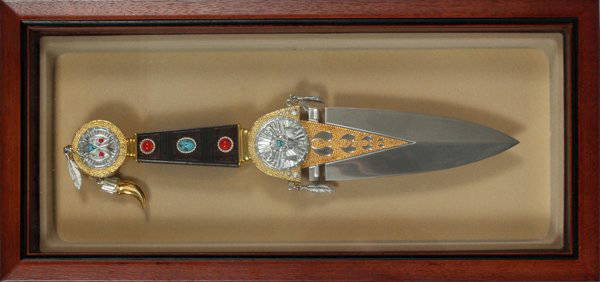 Franklin Mint Talisman Native American Knife