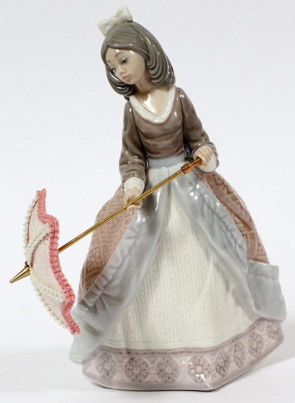 LLADRO PORCELAIN FIGURINE, GIRL W/ UMBRELLA - Nov 15, 2013 ... LLADRO PORCELAIN FIGURINE, GIRL W/ UMBRELLA - Nov 15, 2013 ...