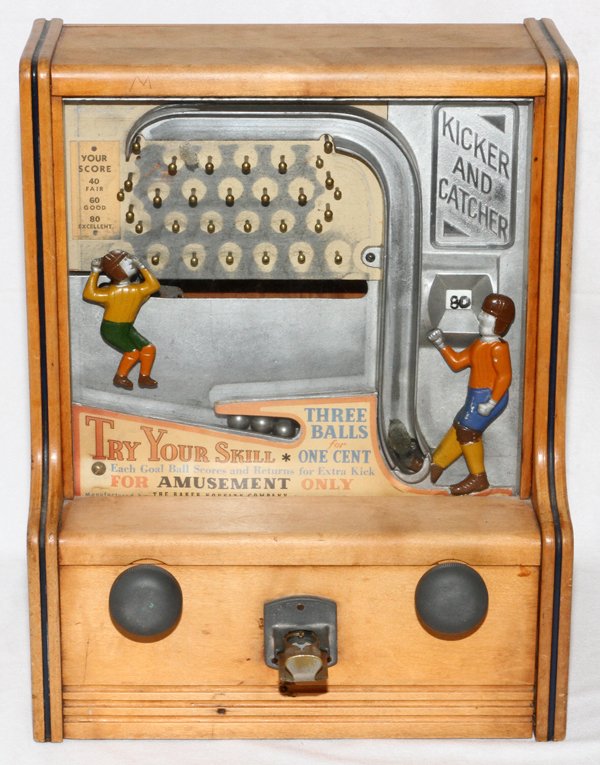 Baker Novelty Co. Of Chicago 1 Cent Countertop Game