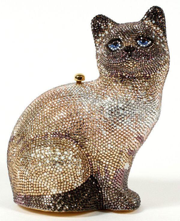 JUDITH LEIBER SIAMESE CAT MINAUDIERE