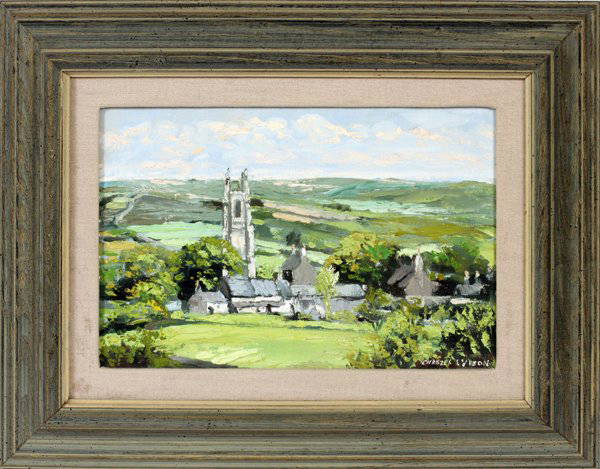 Charles Evison Oil Painting, British Landscape