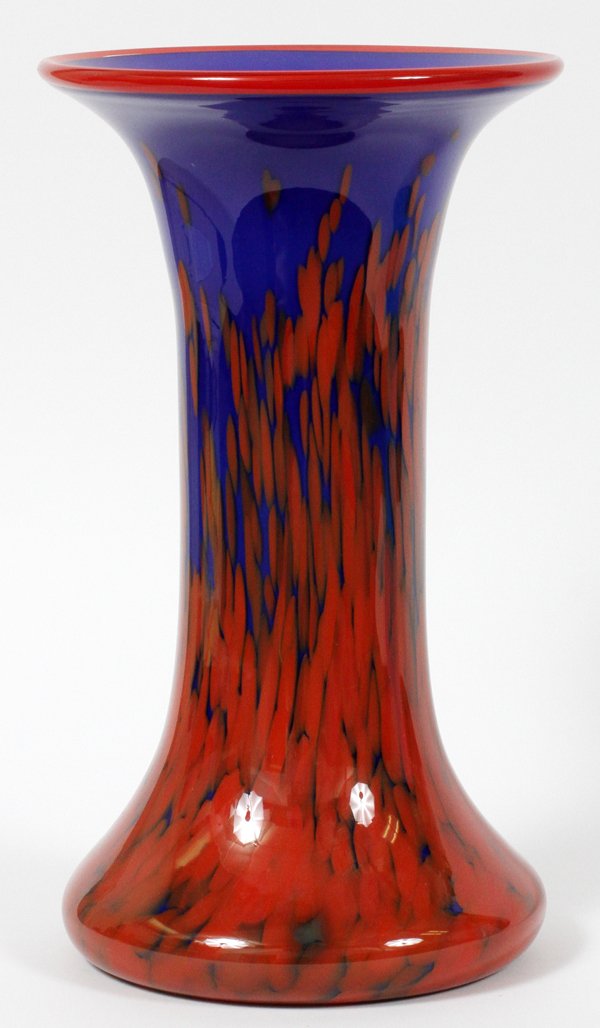 SCOTT LEIBOWITZ STUDIO GLASS VASE 2006
