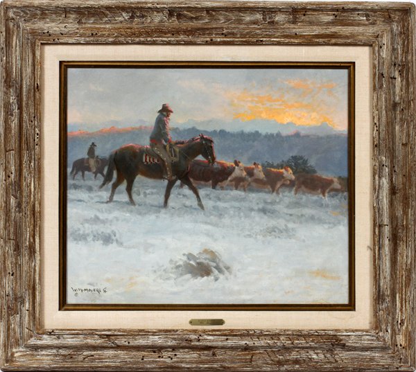 WILLIAM MOYERS OIL ON CANVAS