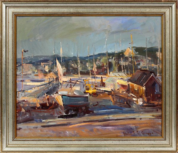 ROBERT C. GRUPPE OIL ON CANVAS