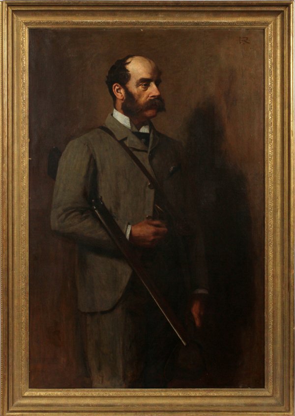 SIR GEORGE REID OIL ON CANVAS