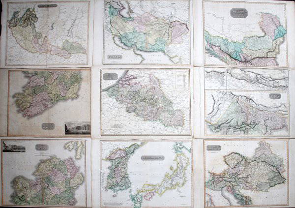Thomson's New General Atlas Maps