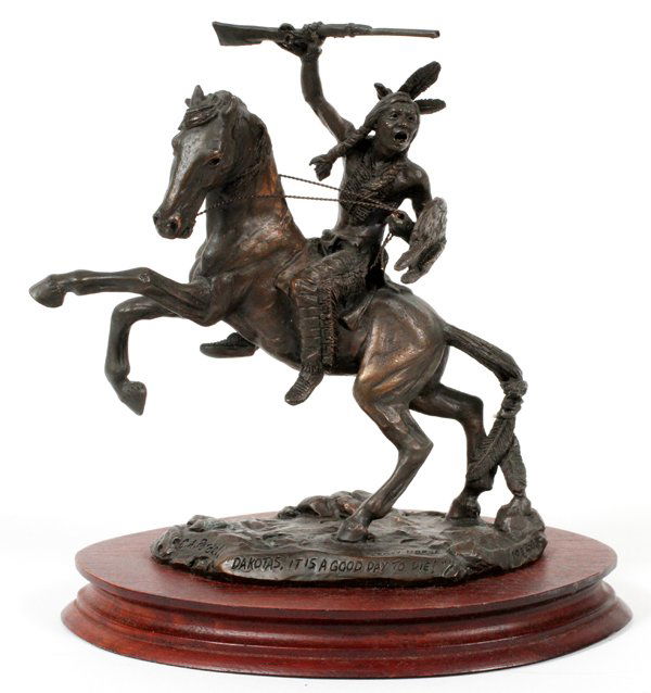 C.A. PARDELL BRONZE SCULPTURE - Sep 18, 2015 | DuMouchelles in MI