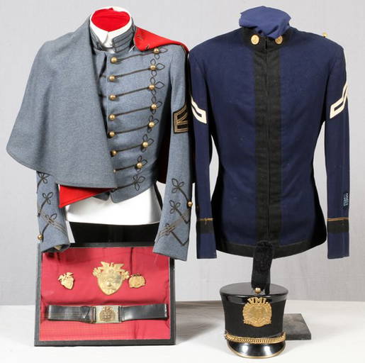 West Point Cap Badges And Uniforms C1940 1950