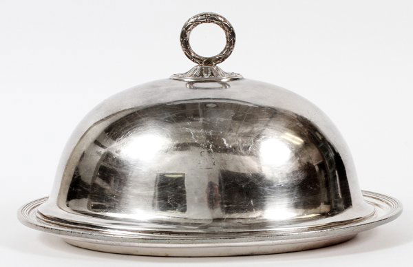 White Star Lines Silver Plate Warming Dome