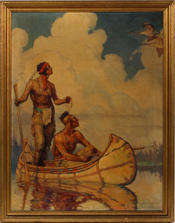 OLIVER KEMP OIL ON CANVAS - Oct 18, 2015 | DuMouchelles in MI