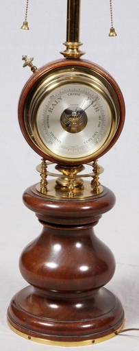 Salem Clock And Barometer Table Lamp