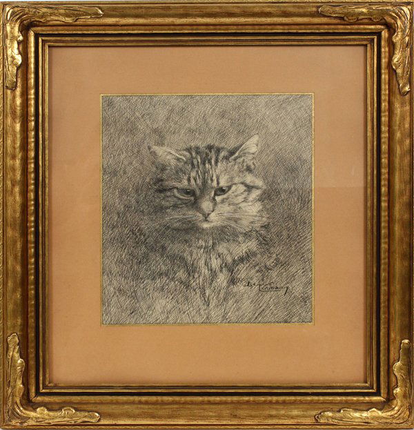 JACQUES LEHMANN PEN & INK DRAWING