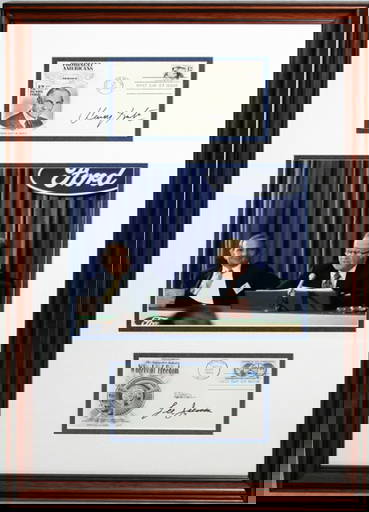 Henry Ford Ii & Lee Iacocca Autographs