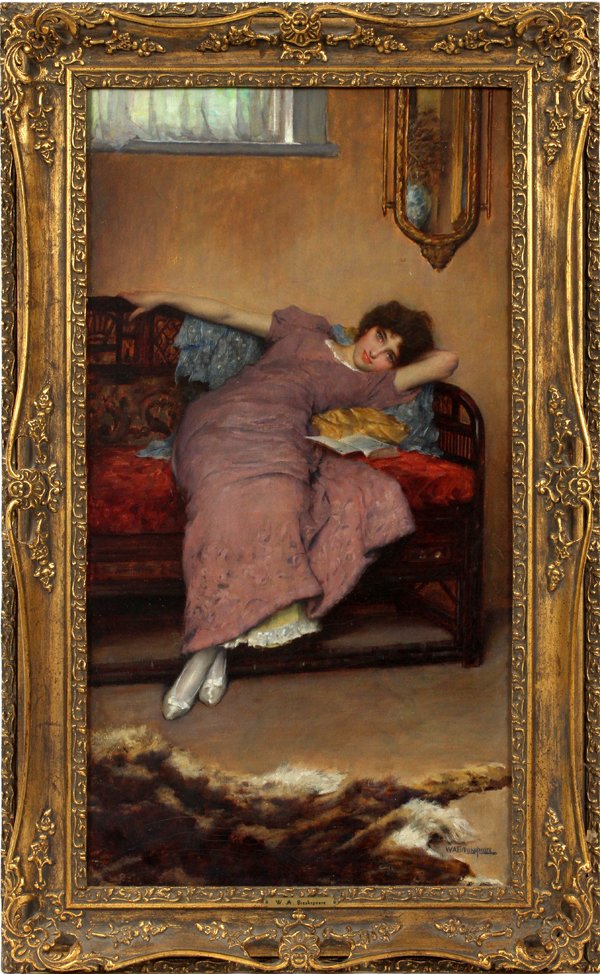 WILLIAM A. BREAKSPEARE OIL ON BOARD