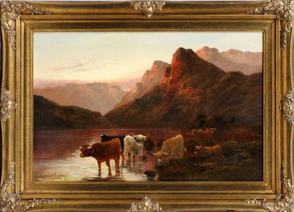 Stanley Graham Oil On Canvas