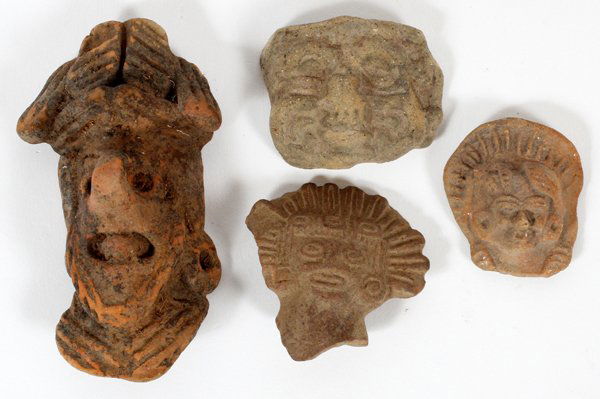 Pre Columbian Style Artifacts, Four