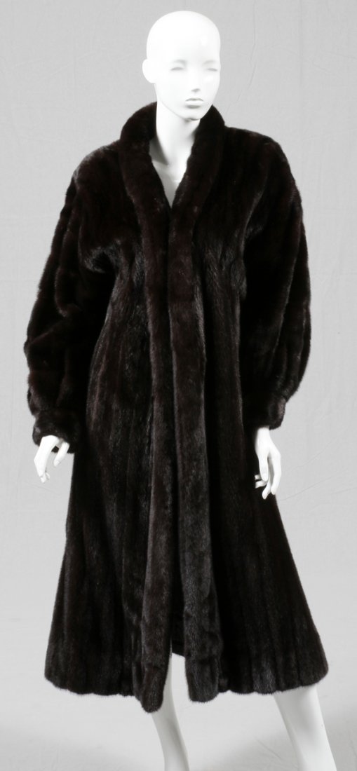 JACOBSON'S BLACK DIAMOND MINK FUR FULL-LENGTH COAT - Jan 16, 2016 ...