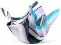 CAROLE PERRY STUDIO WOVEN GLASS SCULPTURAL VASE - Mar 19, 2016 ...