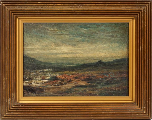 Robert Hopkin Oil On Board