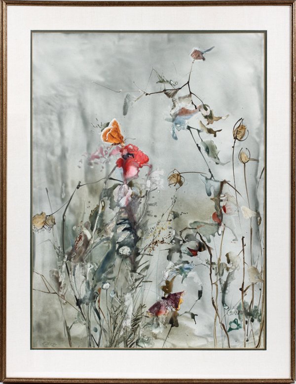 RICHARD JERZY WATERCOLOR ON PAPER